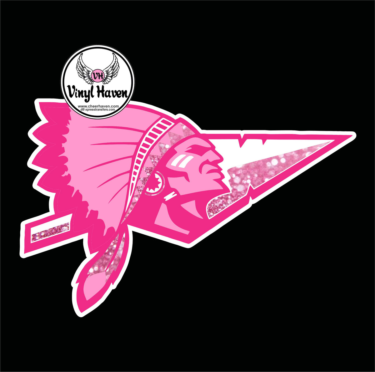 DTF Print * AWARENESS * PINK School Logo – Cheer Haven LLC.