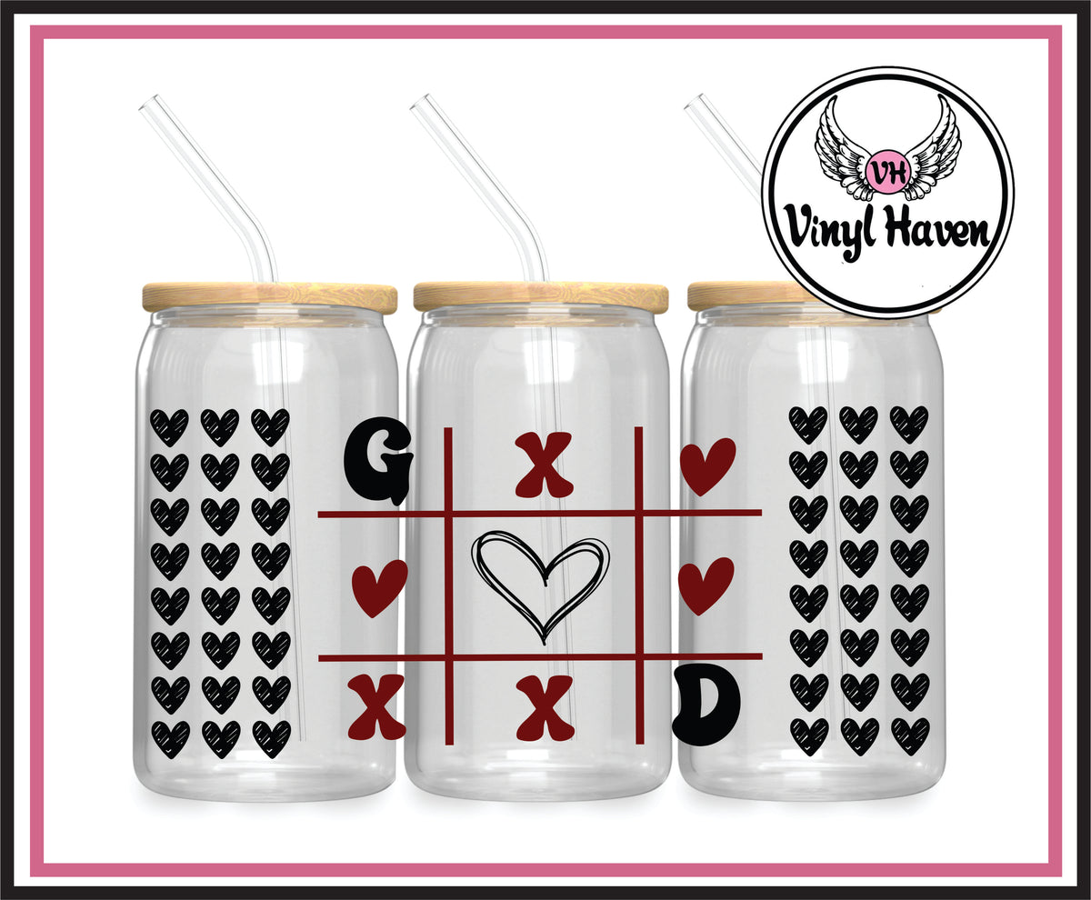 UV DTF Wrap * XOXO GOD – Cheer Haven LLC.