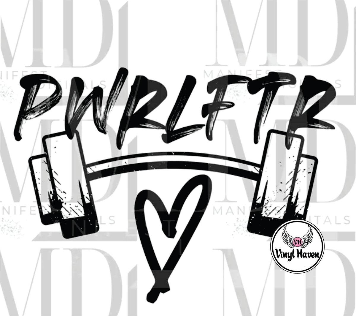 DTF * Gym/Workout * Powerlifter (PWRLFTR) – Cheer Haven LLC.
