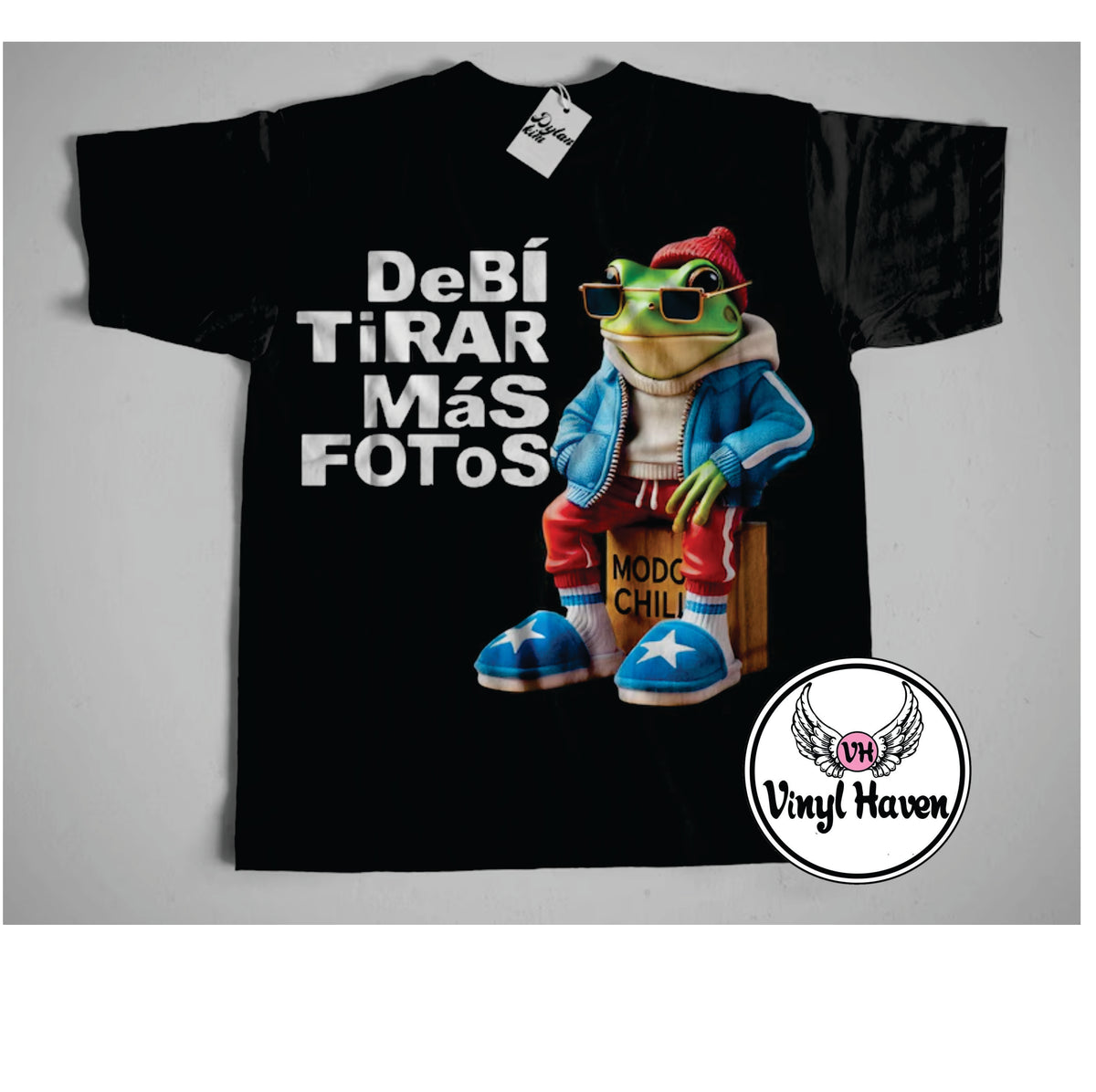 DTF Print * DTMF Sitting Frog – Cheer Haven LLC.