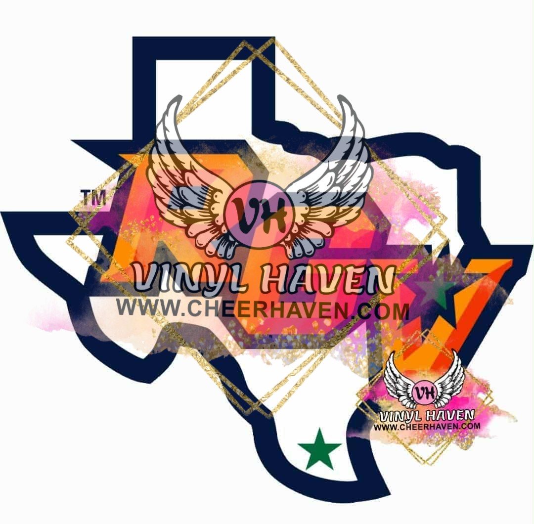 DTF Print * Back to School * College VAQUEROS RGV Texas – Cheer Haven LLC.
