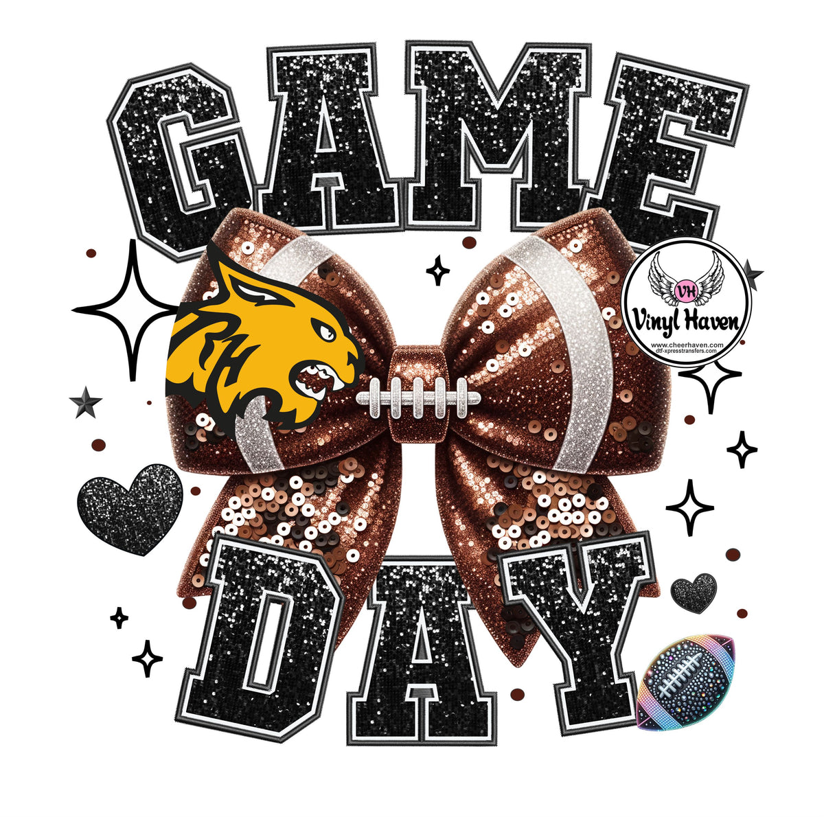 DTF Print * Back to School * Game Day Spirit Shirt design * Rio Hondo ...