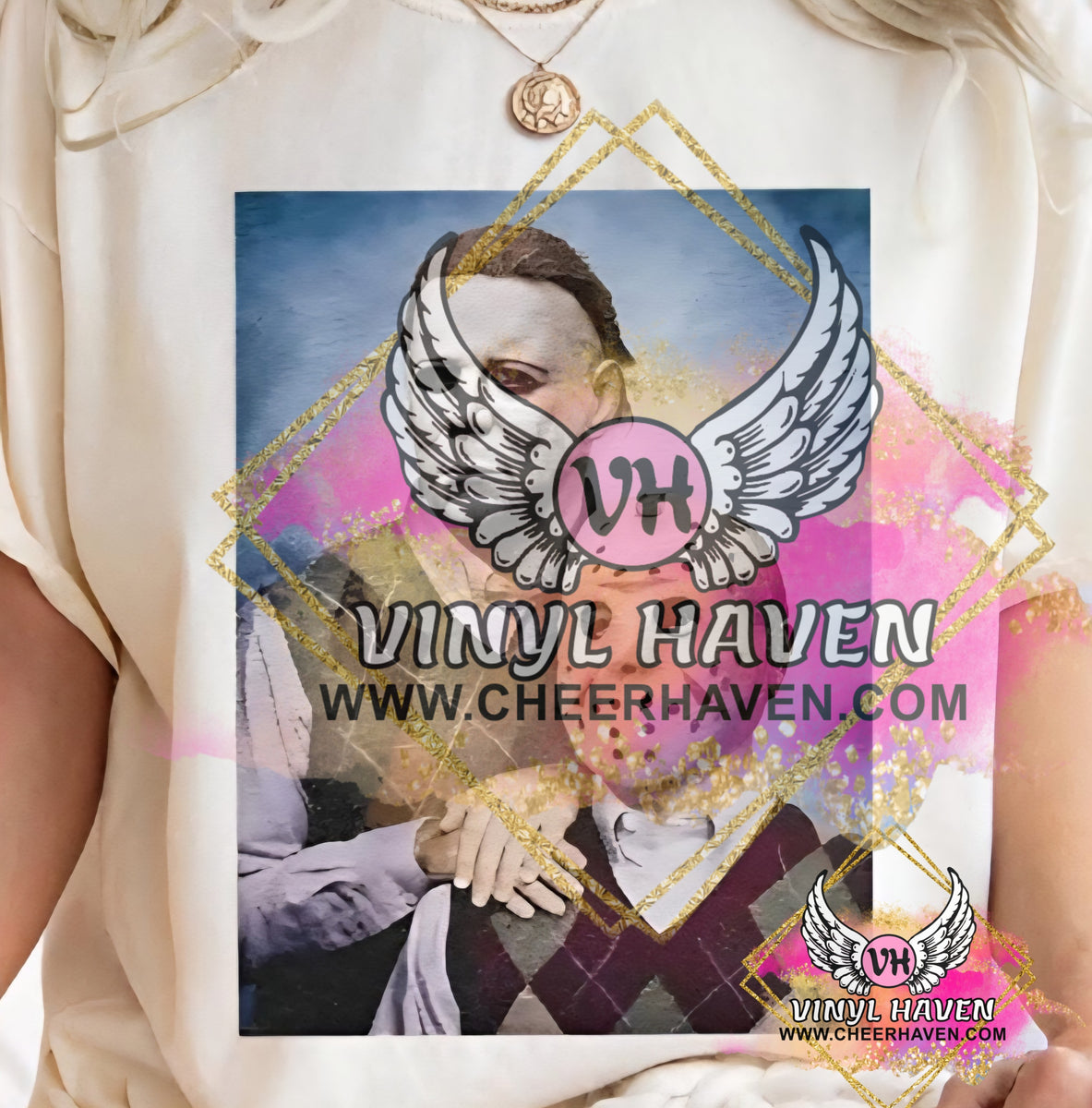 DTF Print * Halloween * Horror Portrait – Cheer Haven LLC.