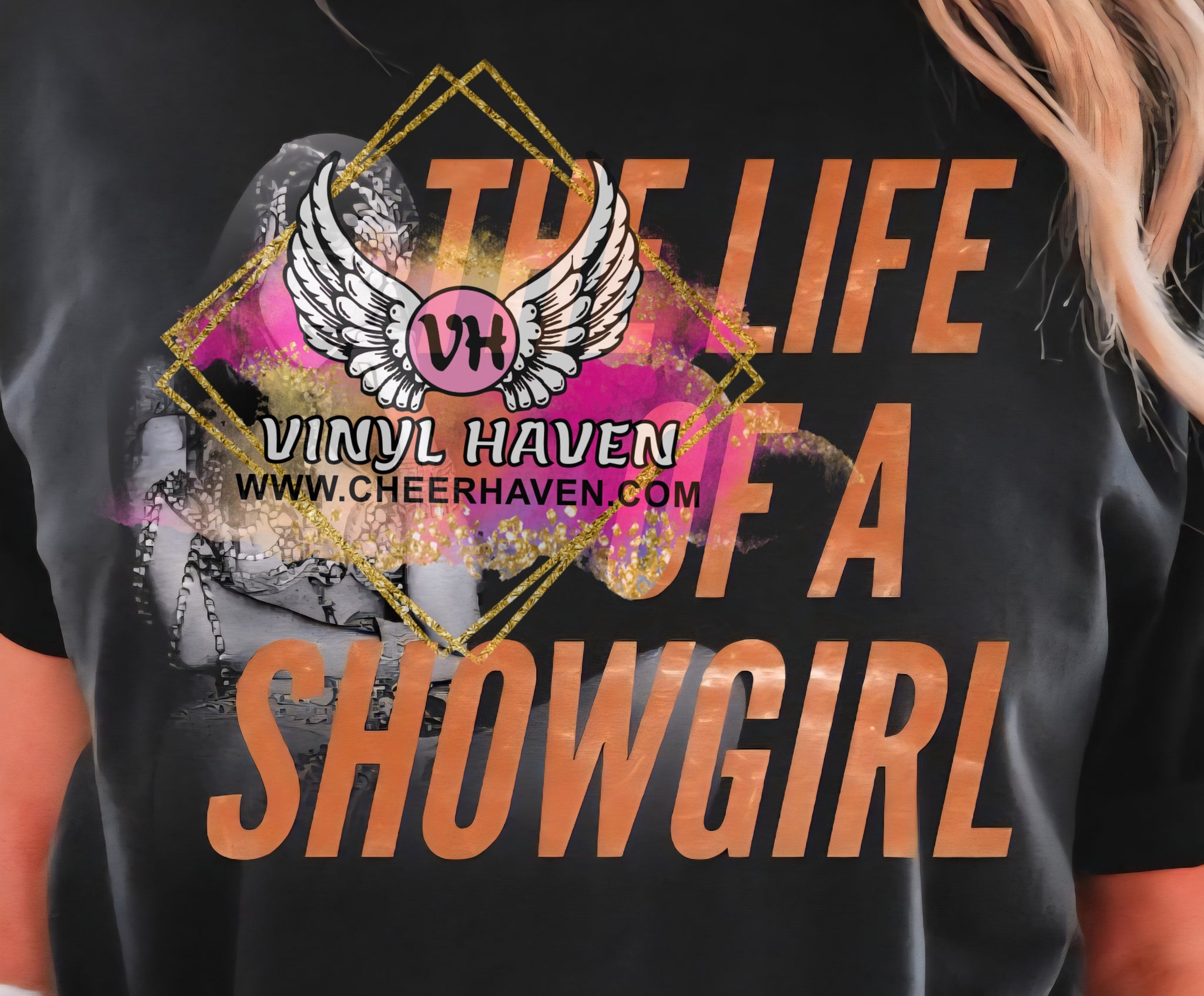 DTF Print * THE LIFE * T S * SHOWGIRL – Cheer Haven LLC.