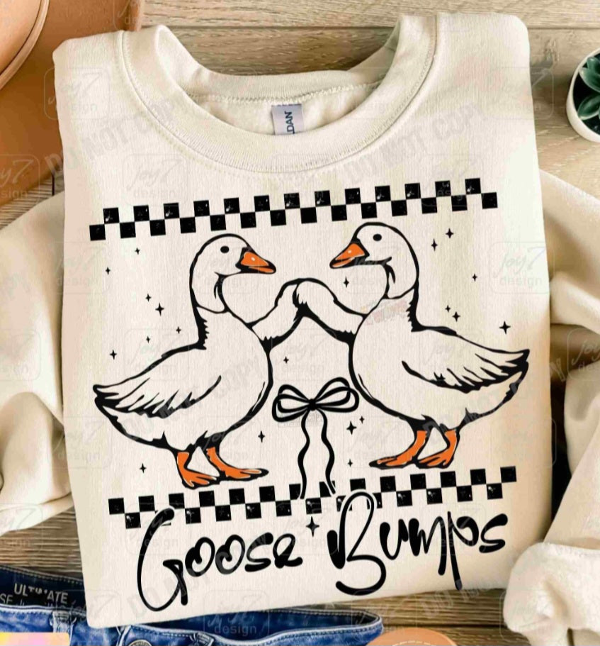 DTF Print * Humor * Goose Bumps – Cheer Haven LLC.